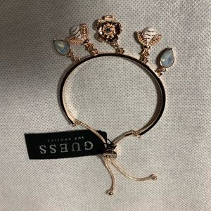 Guess | Jewelry | Guess Slider Bee And Flower Charms Bracelet | Poshmark